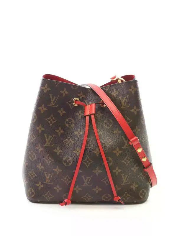 LOUIS VUITTON 2021-2026 Monogram Neonoe Mm Bucket Bag - Brown