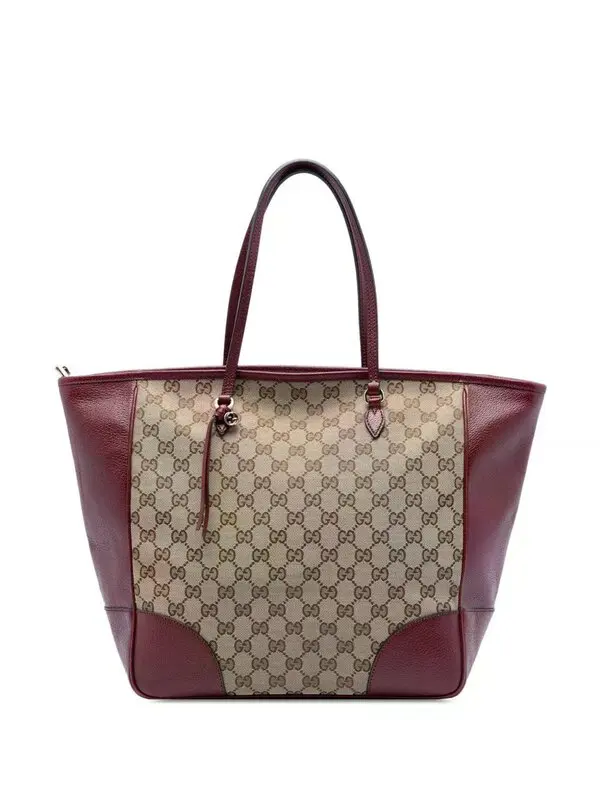 Gucci Gg Canvas Bree Tote Bag