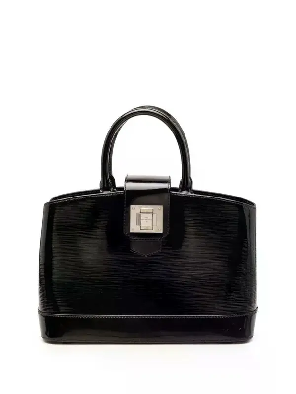 LOUIS VUITTON 2012 Electric Epi Mirabeau Pm Satchel - Black