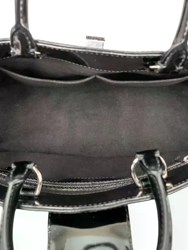 LOUIS VUITTON 2012 Electric Epi Mirabeau Pm Satchel - Black