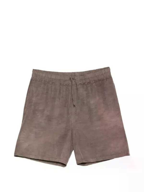 ROBERTO COLLINA Drawstring Shorts - Brown