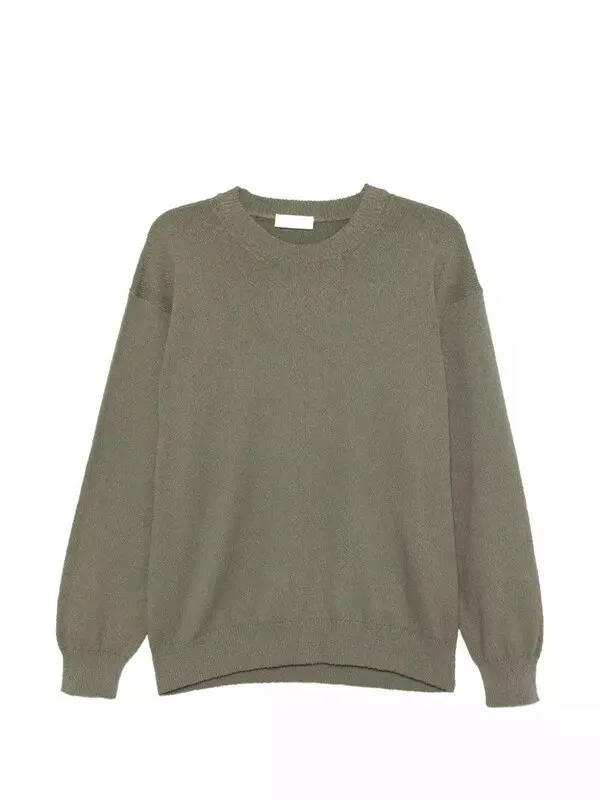 ROBERTO COLLINA Textured Crew-neck Sweater