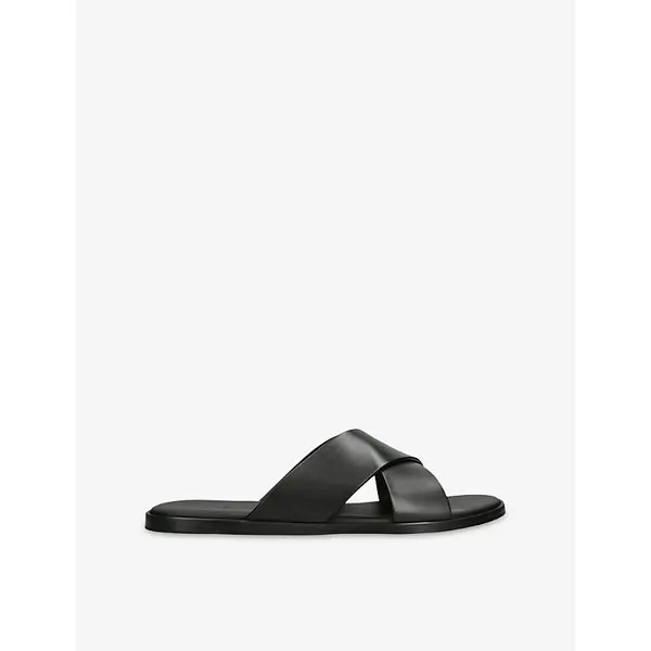 Magnanni Cross-strap Leather Sandals