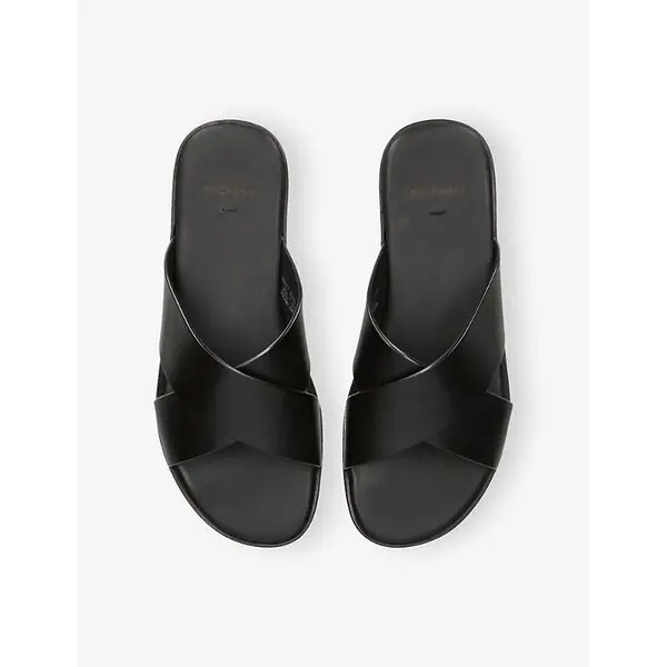 Magnanni Cross-strap Leather Sandals