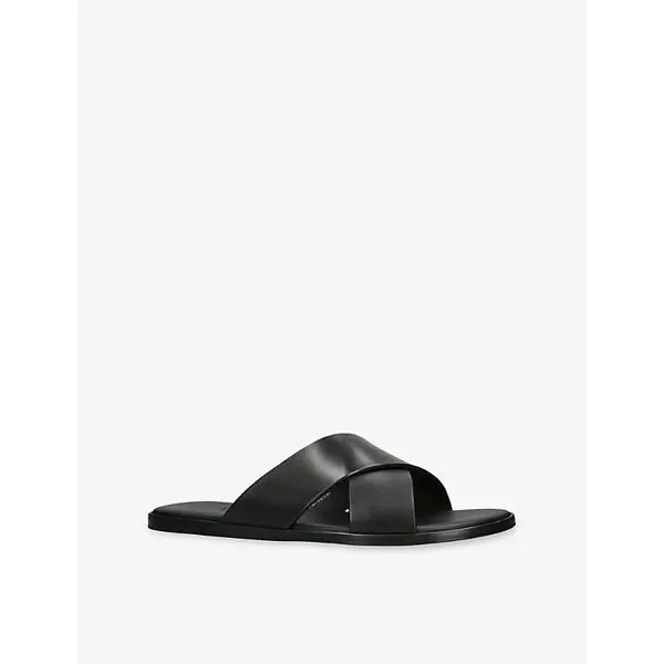 Magnanni Cross-strap Leather Sandals