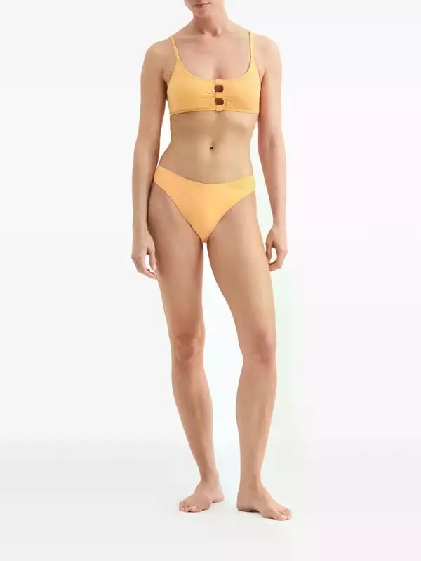 ERES Crop Bikini Top - Yellow