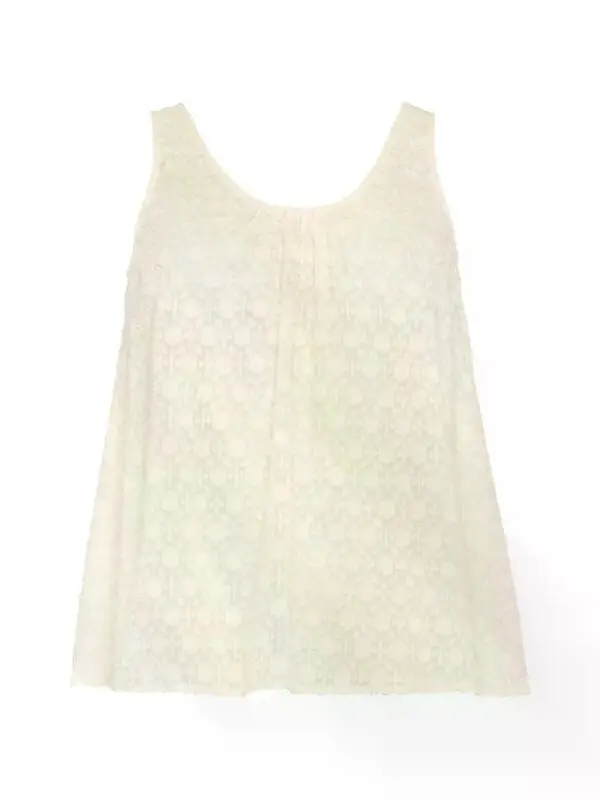 ERES Celebration Print Top - Neutrals