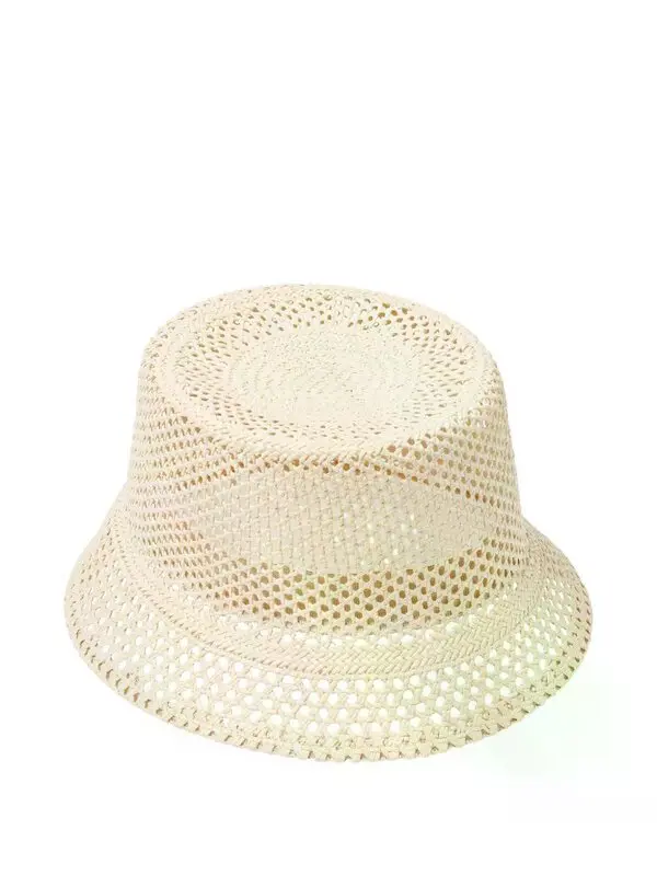 ERES Palmyre Open Knit Hat - Neutrals