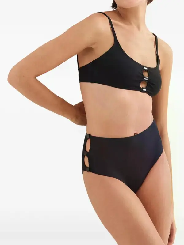 ERES Bloom Bikini Top - Black