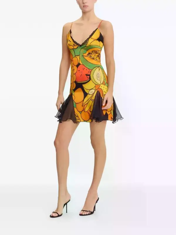 DONDE ESTEBAN Frutas Mini Dress