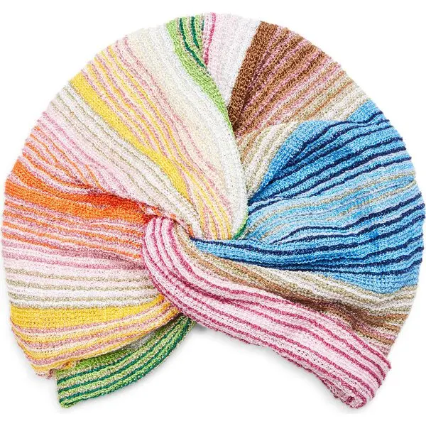 Missoni Knit Head Wrap - 0001 White Multi