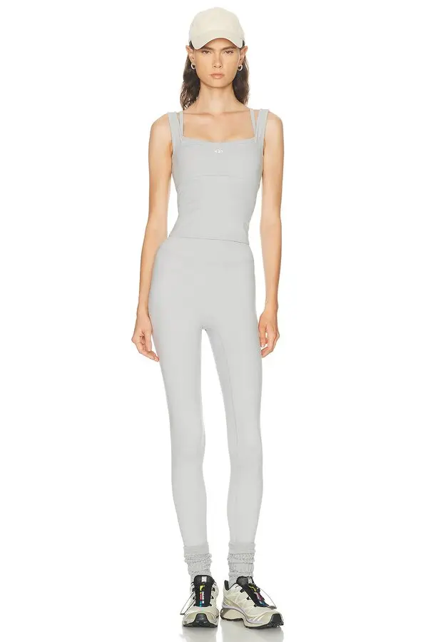 437 The Square Tank Top - Heather Grey