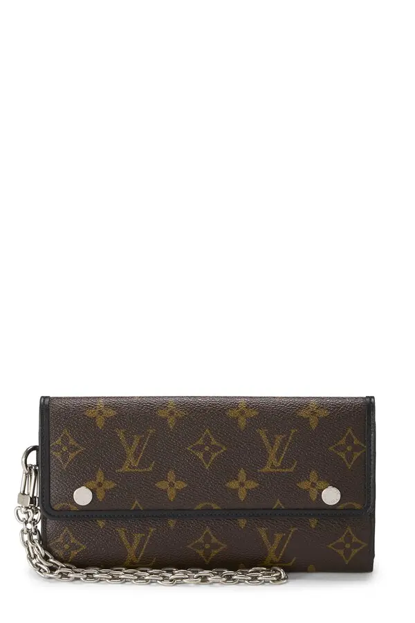 LOUIS VUITTON Monogram Canvas Macassar Portefuille Long Wallet - Brown