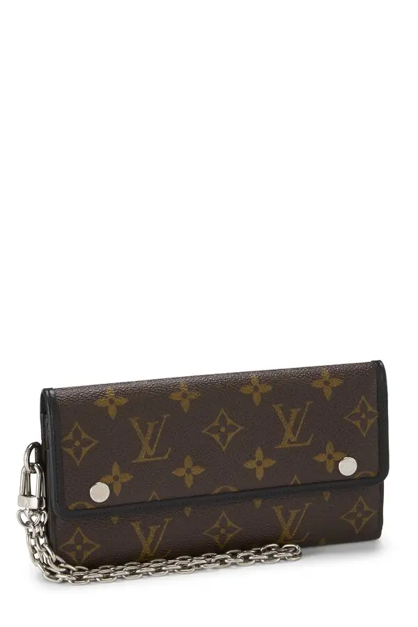 LOUIS VUITTON Monogram Canvas Macassar Portefuille Long Wallet
