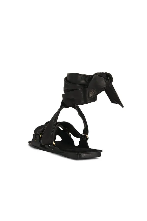 Khaite Boden Tie Flat - Black