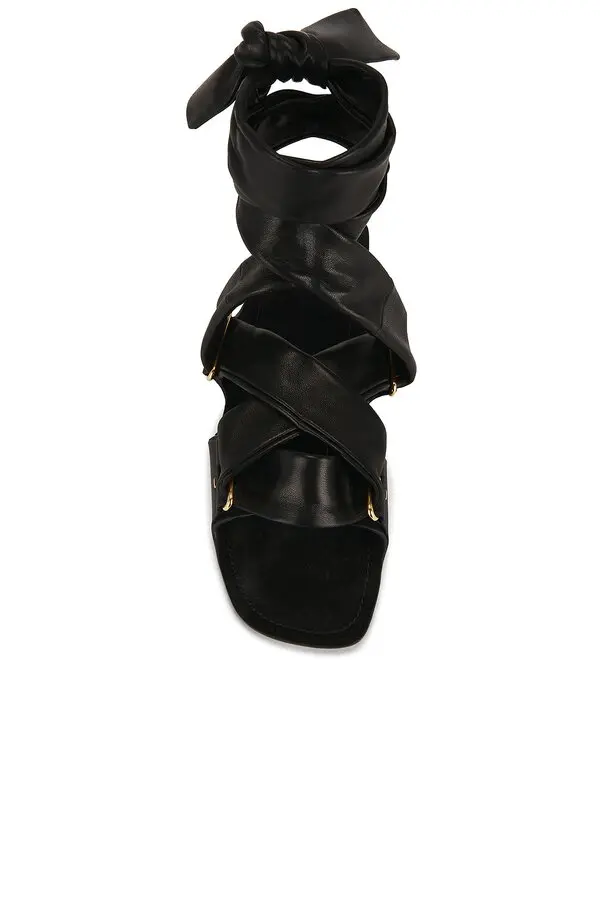 Khaite Boden Tie Flat - Black
