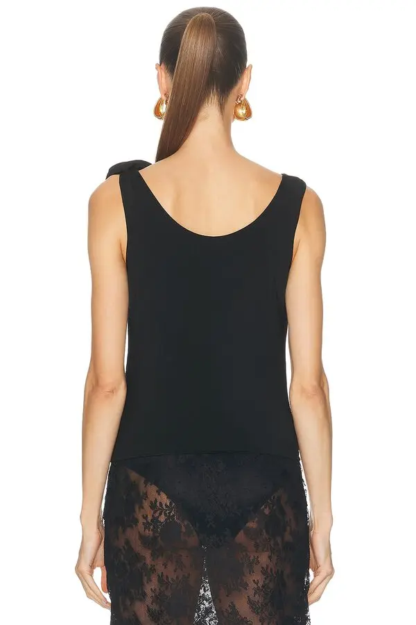 Blumarine Shiny Jersey Bodysuit
