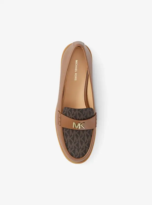 Michael Kors Lex Leather Loafer - Brown