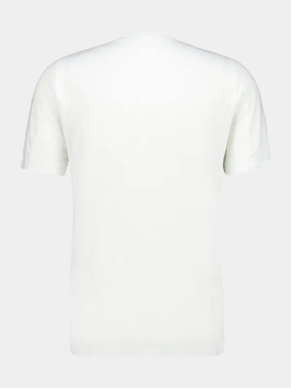 120% Lino Linen T-shirt - White