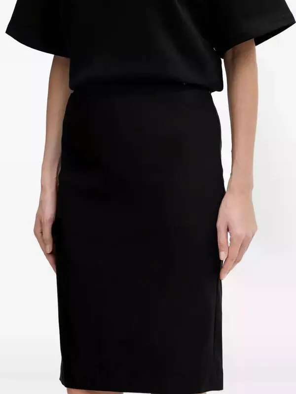 Guess Logo-detail Midi Skirt