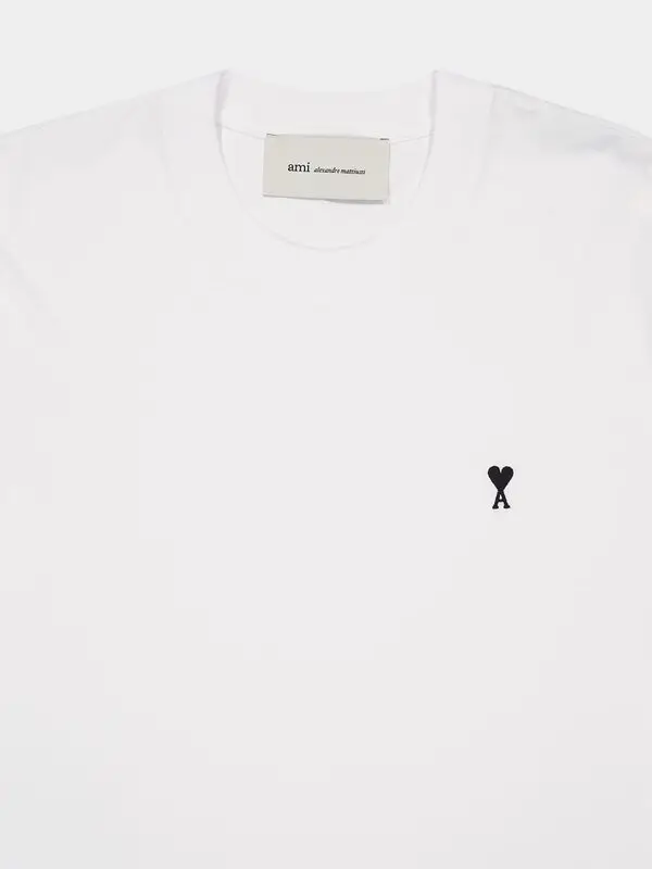 Ami De Coeur Cotton T-shirt - White