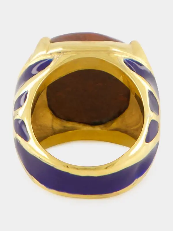 PAULA Zora Stone Embellished Ring - Multicolour