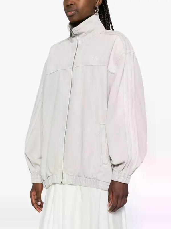 Adidas Striped Zip Jacket