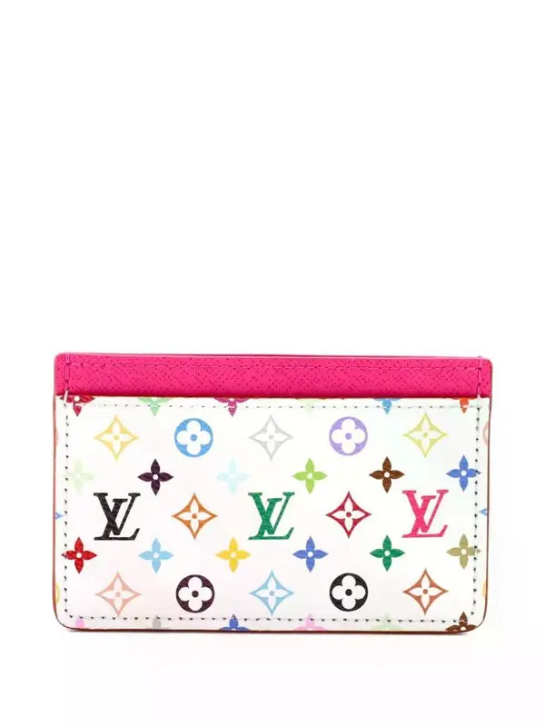 LOUIS VUITTON X Takashi Murakami Monogram Multicolor With Leather Card Holder - Multicolour