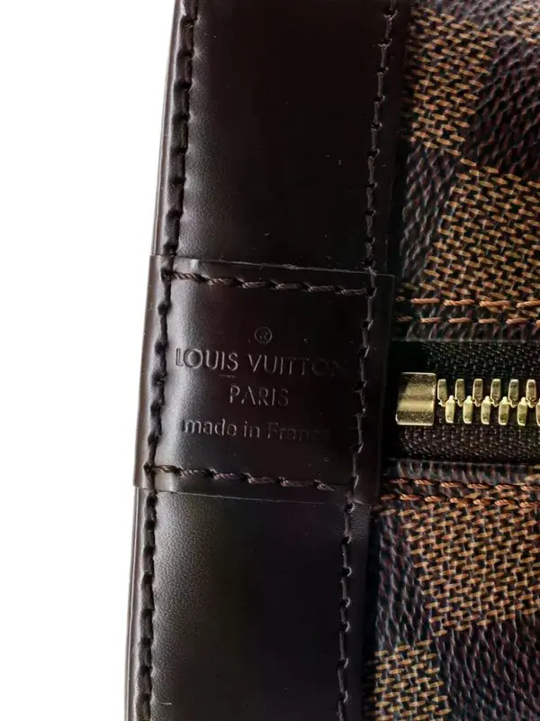 LOUIS VUITTON Alma Handbag Damier Pm Satchel - Brown