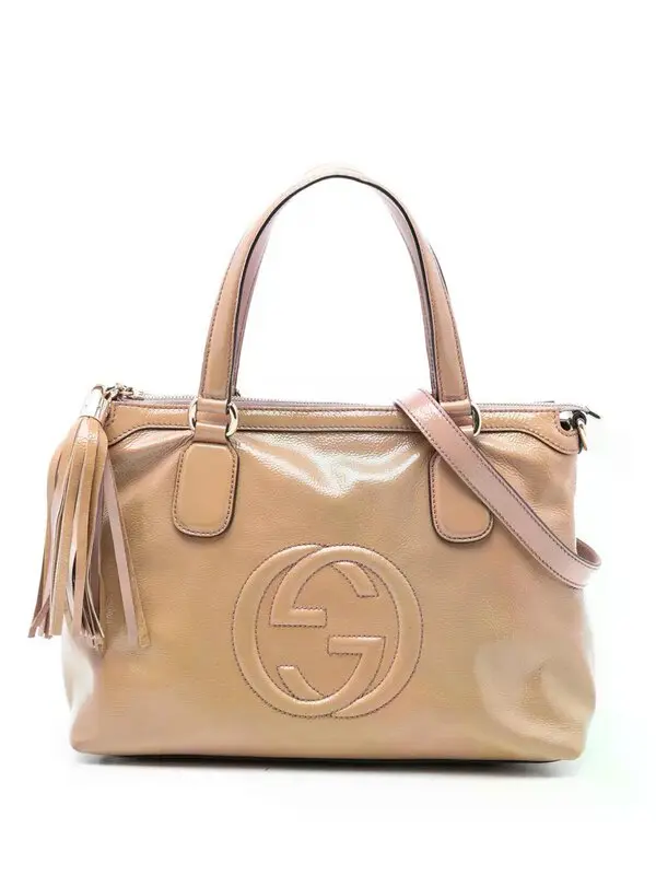 Gucci Small Patent Soho Working Satchel