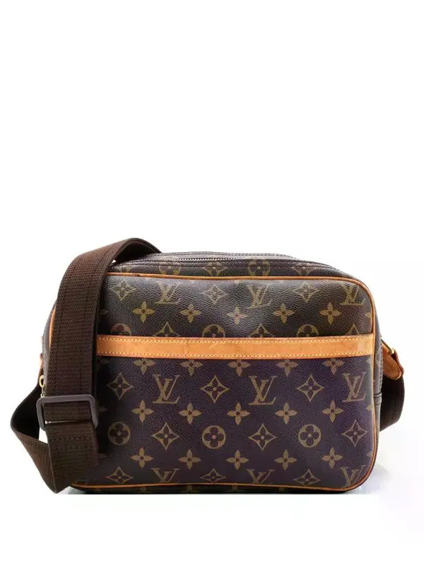 LOUIS VUITTON Reporter Pm Crossbody Bag Monogram Canvas - Brown