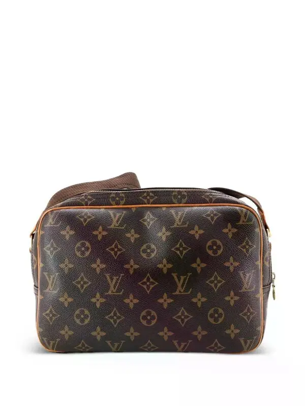 LOUIS VUITTON Reporter Pm Crossbody Bag Monogram Canvas - Brown
