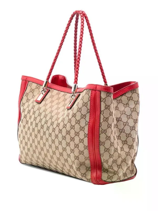 Gucci Gg Canvas Bella Tote - Neutrals