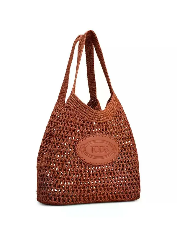 TOD'S Logo-detail Tote Bag