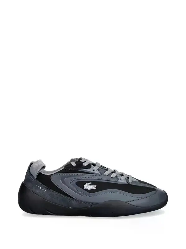 Lacoste Logo Lace-up Sneakers - Black