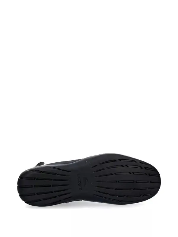 Lacoste Logo Lace-up Sneakers - Black