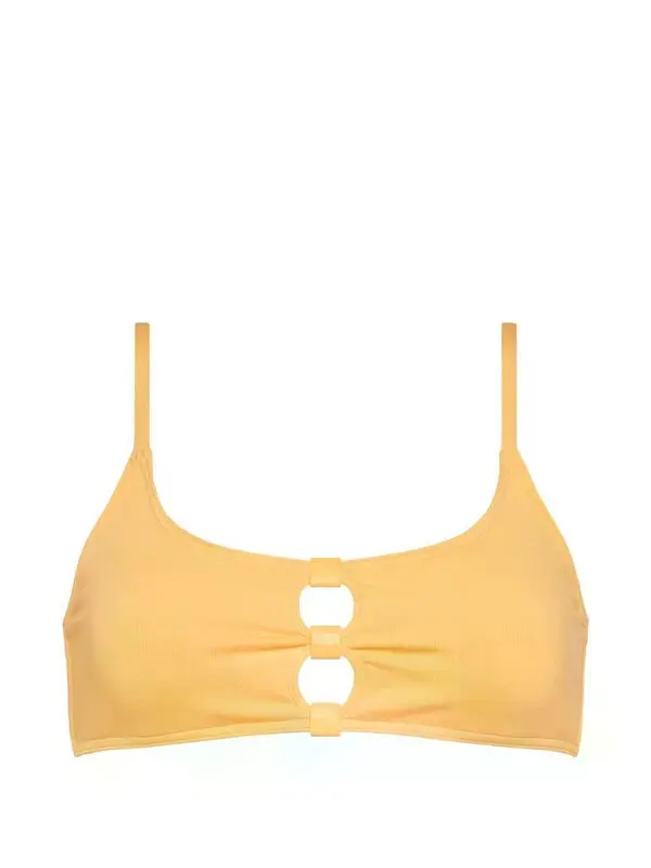 ERES Crop Bikini Top - Yellow