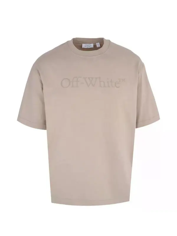 Off-White Bookish Faded Skate T-shirt - Neutrals