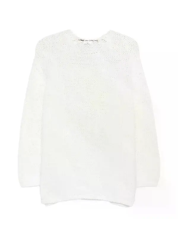 Comme Des Garçons Textured Knit Top