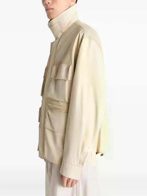 LEMAIRE Multi-pocket Leather Jacket