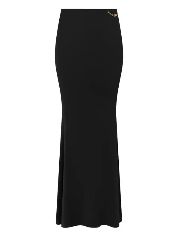 Amiri Chain-detail Maxi Skirt - Black