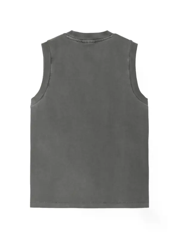 Carhartt Work In Progress Nelson Logo-patch Tank Top - Grey