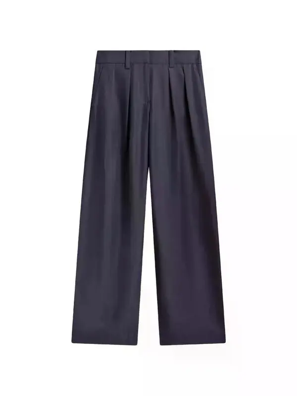 THE FRANKIE SHOP Pleated Wide-leg Trousers