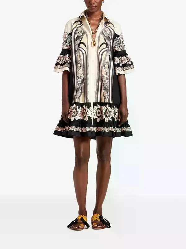 La DoubleJ Choux Mini Dress - Black