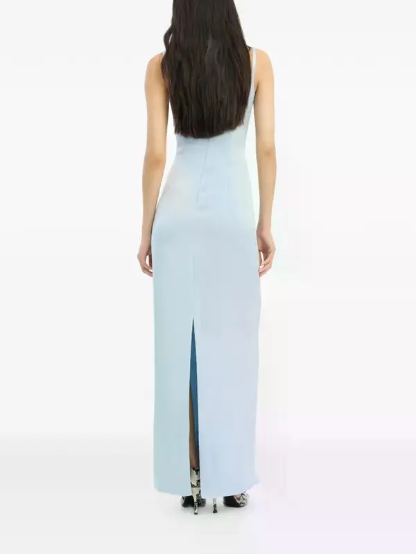 ROTATE BY BIRGER CHRISTENSEN Square-neck Maxi Dress