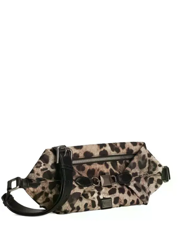 Dolce & Gabbana Leopard-print Belt Bag - Neutrals