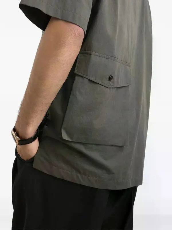 Dolce & Gabbana Pocket Patterned Shirt - Grey