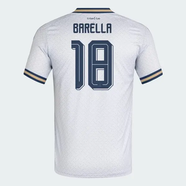 Adidas Italy 26 Away Barella Jersey - Aeroblue / Soccr-ity-2wa