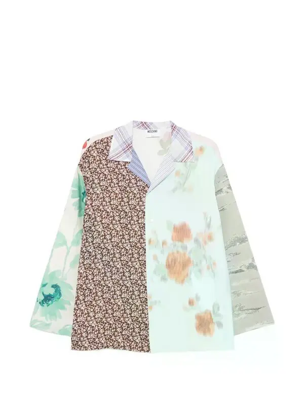Moschino Floral Patchwork Shirt