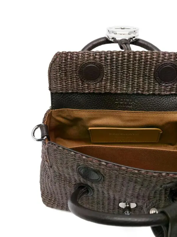 ZANELLATO Top-handle Tote Bag - Brown